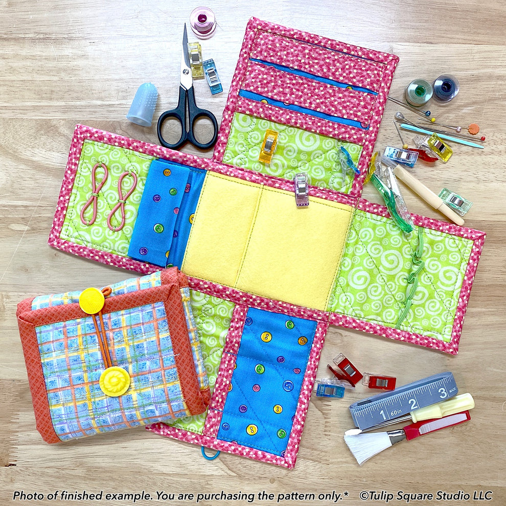 603 FLIP FOLD SEWING ORGANIZER DIGITAL PATTERN PDF – Tulip Square